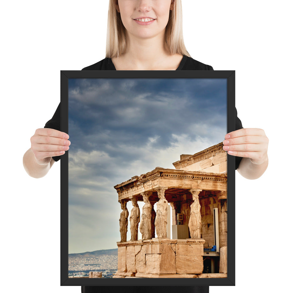 Tableau Grèce le Temple | Lofty Trend